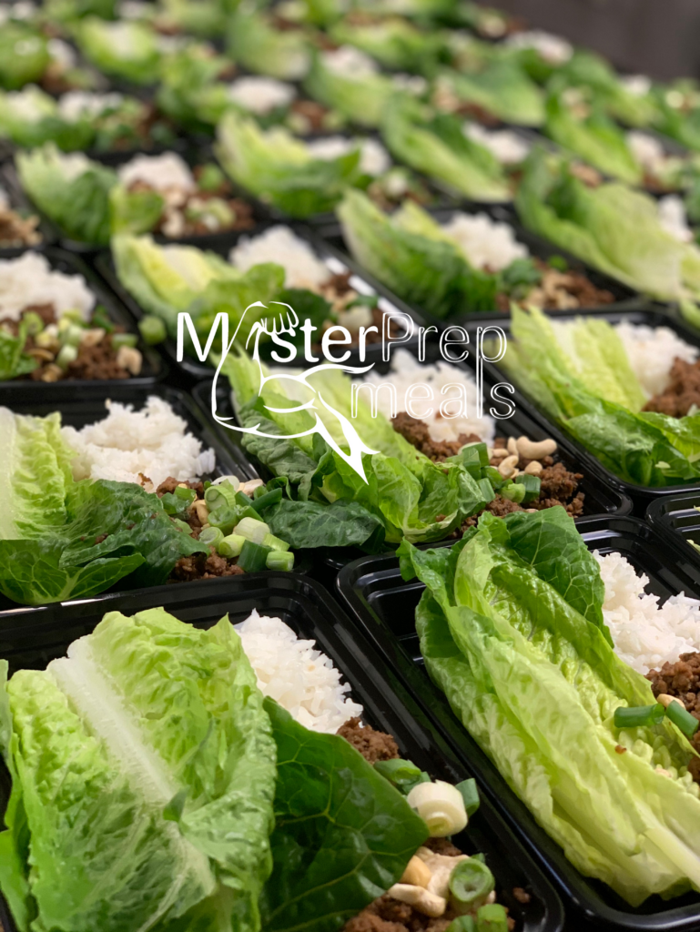 Asian Beef Lettuce Wraps - Masterprep Meals